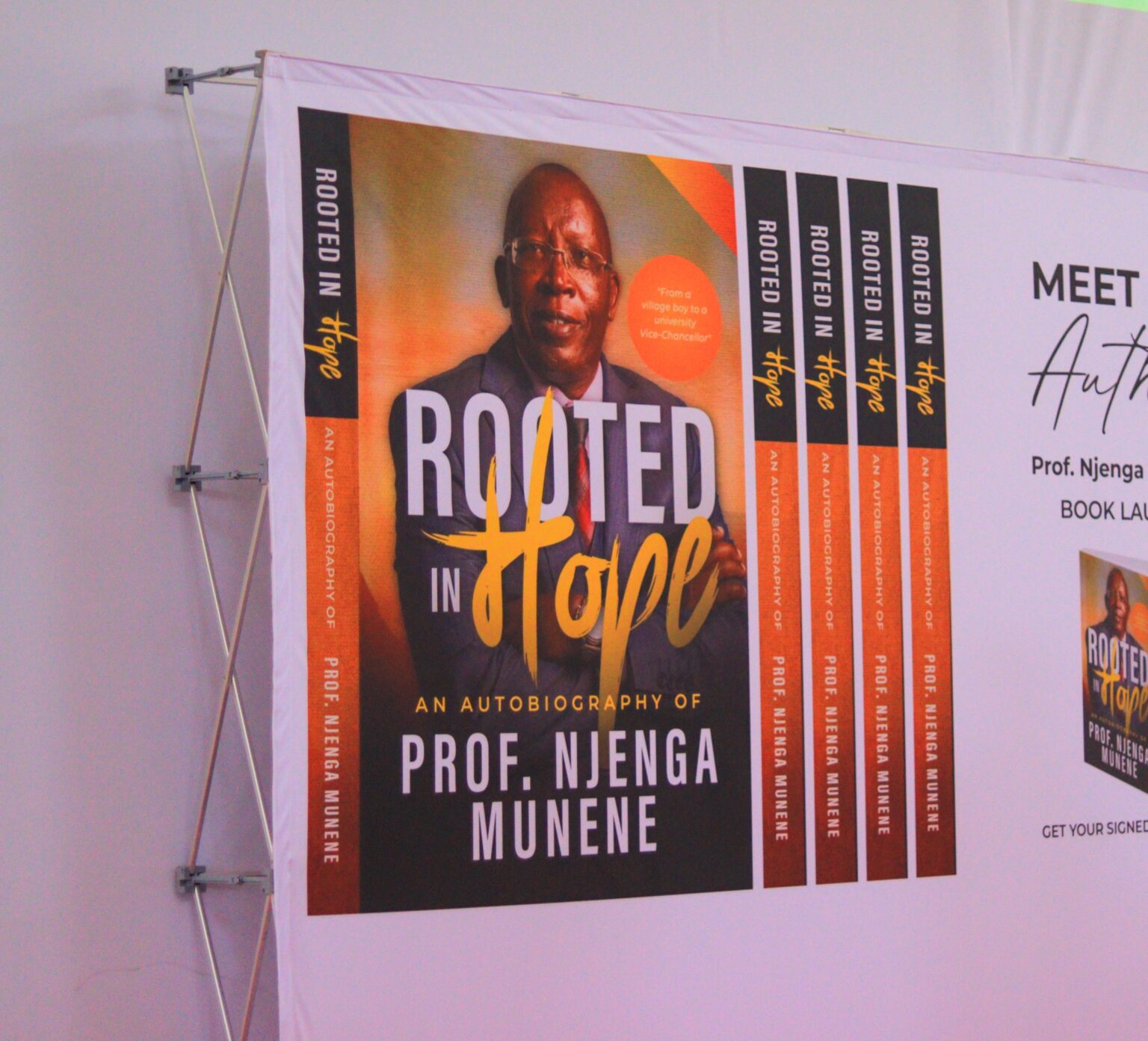 Prof Njenga Munene Launches his Autobiography, ‘Rooted in Hope ...